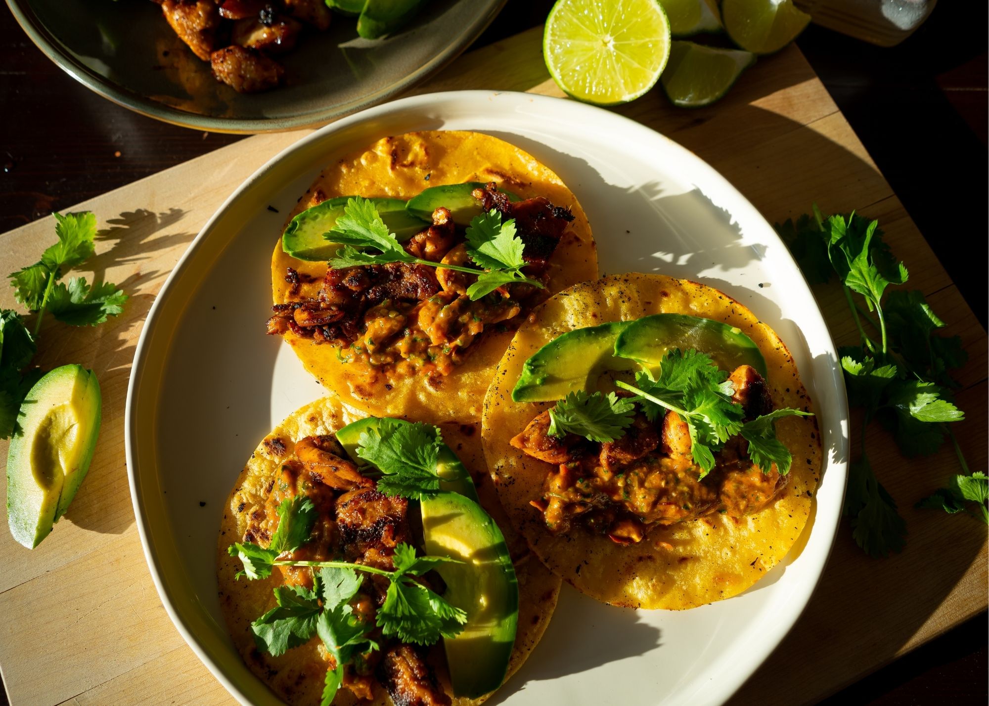 Tacos au poulet du Mexique